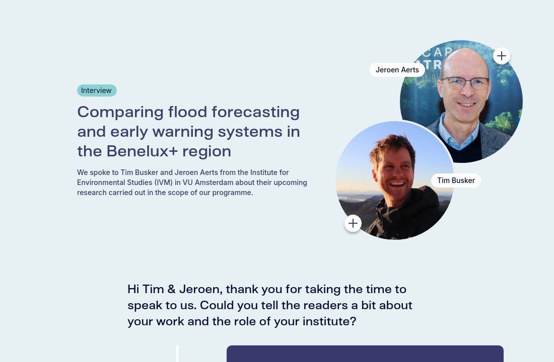 Interview Tim & Jeroen - July 2025